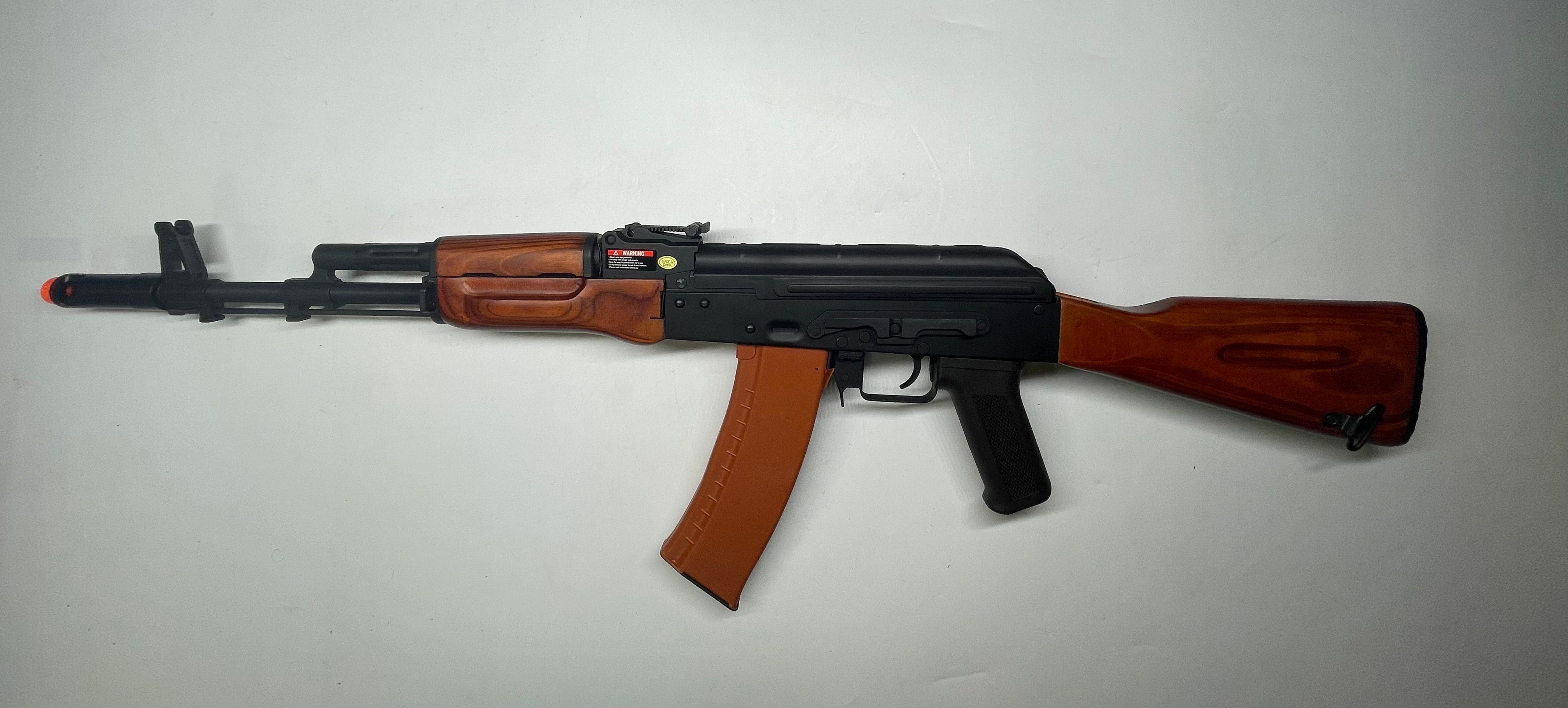 S&T Stamped Steel AK Airsoft AEG Rifle W/ G3 Electronic Trigger QD ...