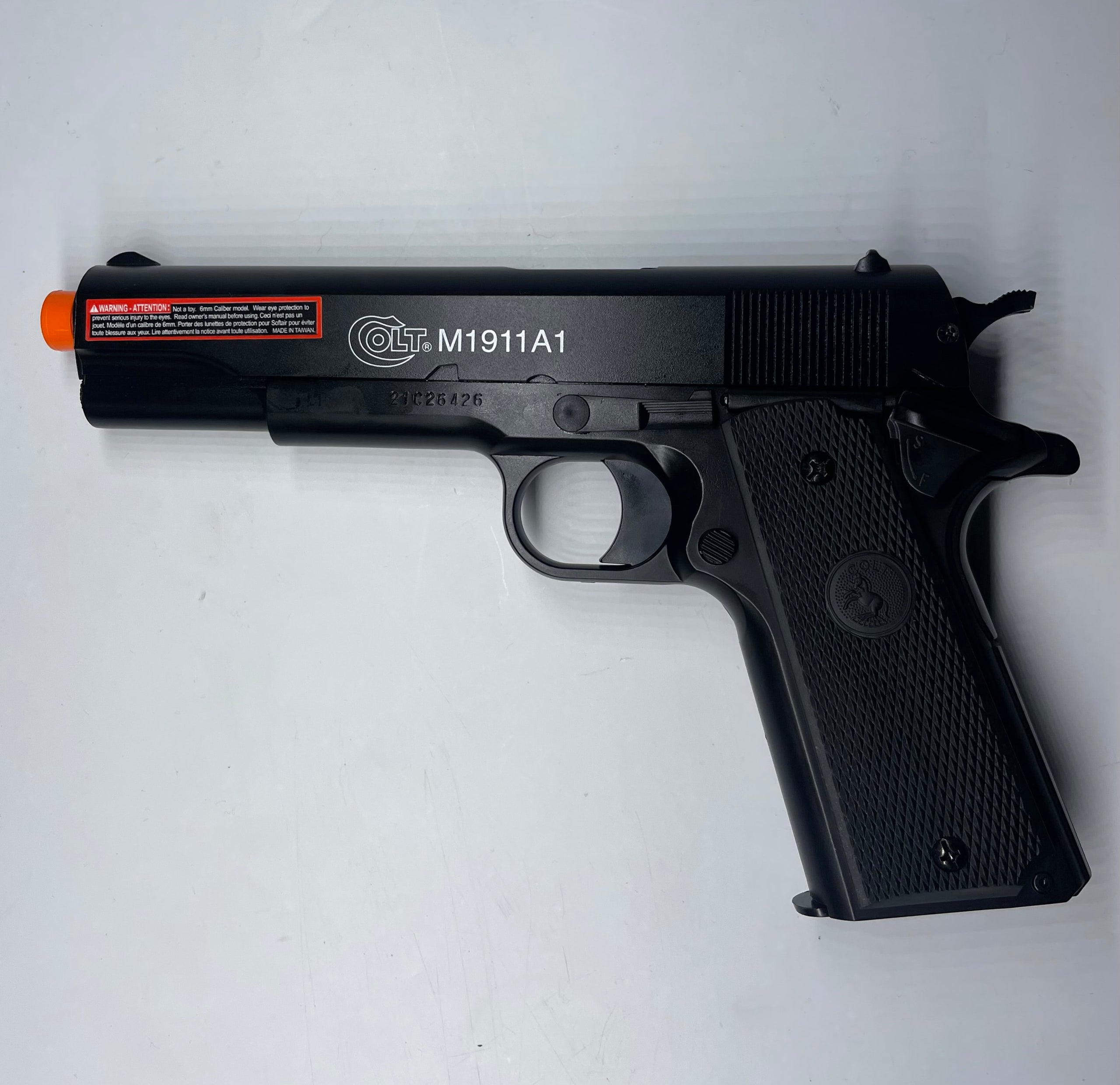 Colt Licensed Full Size M1911A1 Airsoft Spring pistol | BATTLE LAB